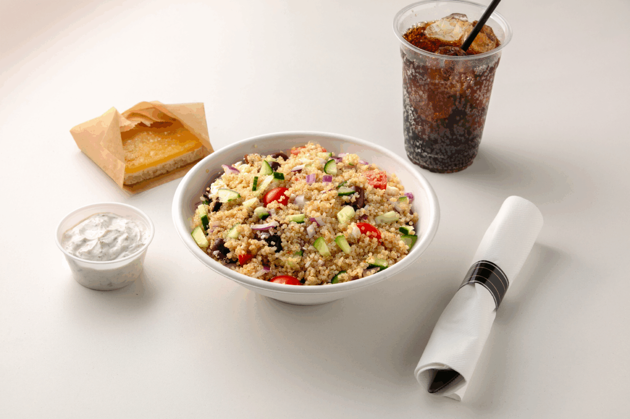 Greek Quinoa Bowl - Sandridge Crafted Foods